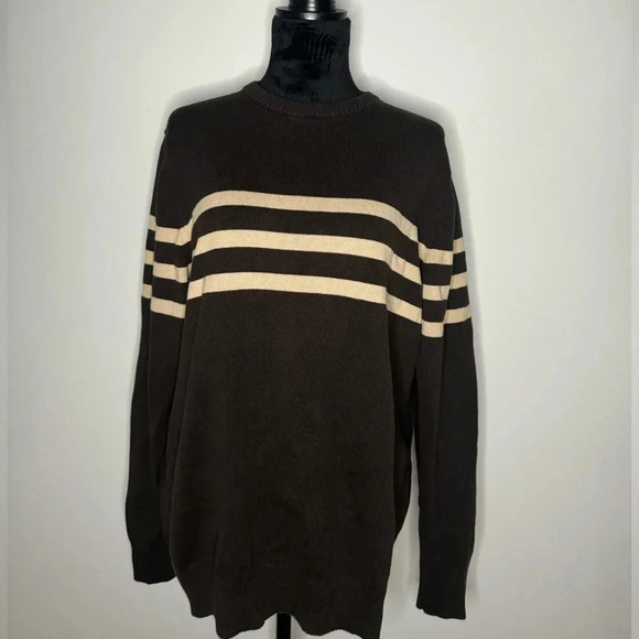 Cherokee | Sweaters | Vintage 9s Cherokee Size L Pullover Knit Striped ...